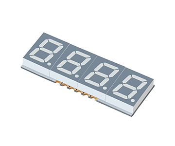 SMD 4-Digit 7-Segment LED Display | High Brightness |Shenzhen Zhibei ...